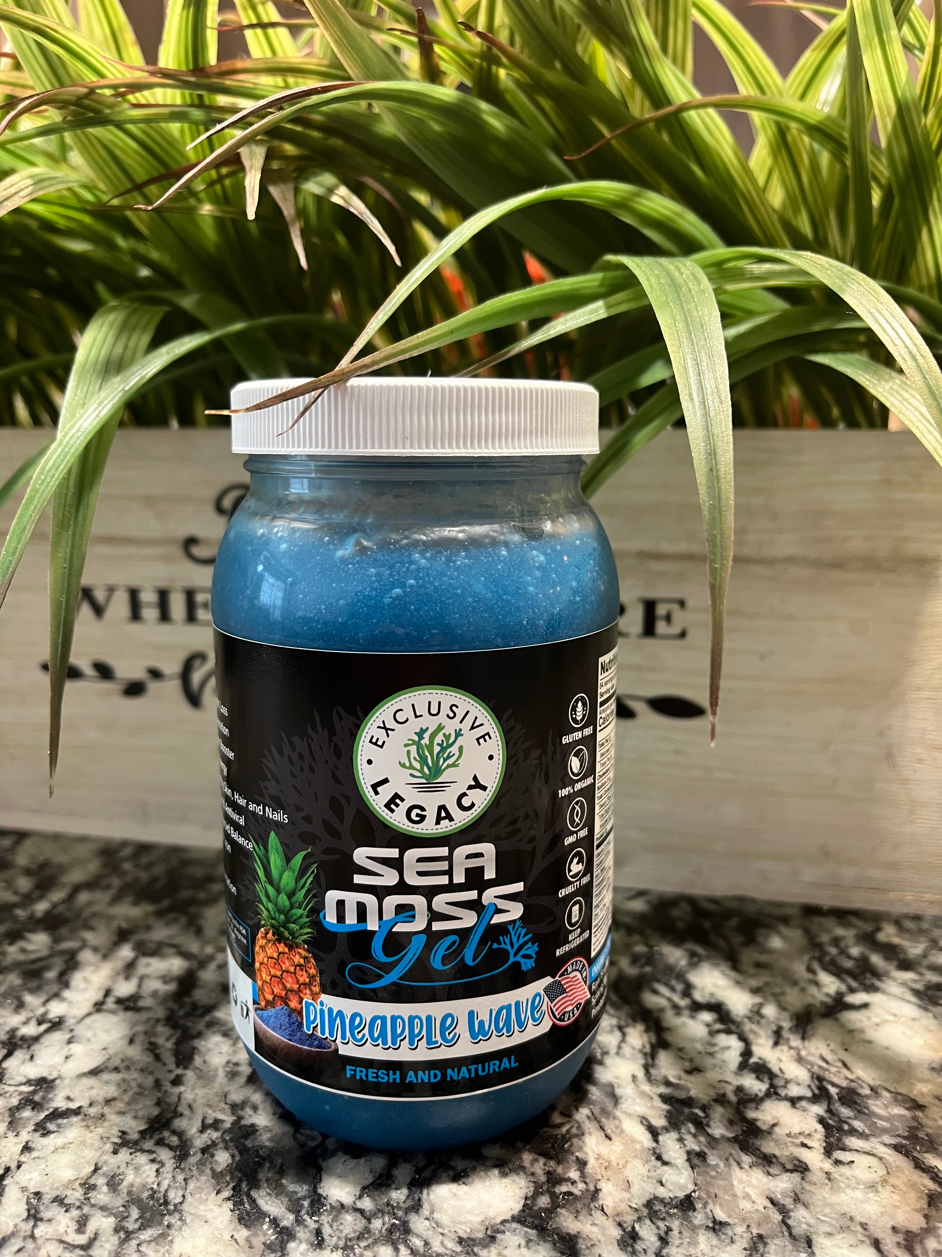Pineapple Wave Sea Moss Gel | Beginner Friendly – Exclusive Legacy